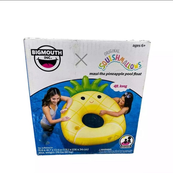 Squishmallows | Other | Nwt Bigmouth X Squishmallows Inflatable Ring ...